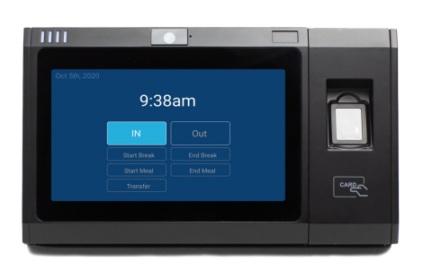 Biometric Fingerprint Time Clock | Fingerprint Punch Clock